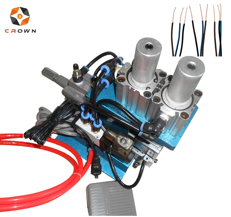 Newly Type Mini Pneumatic Wire Stripping Machine 3f Used For Electric ...