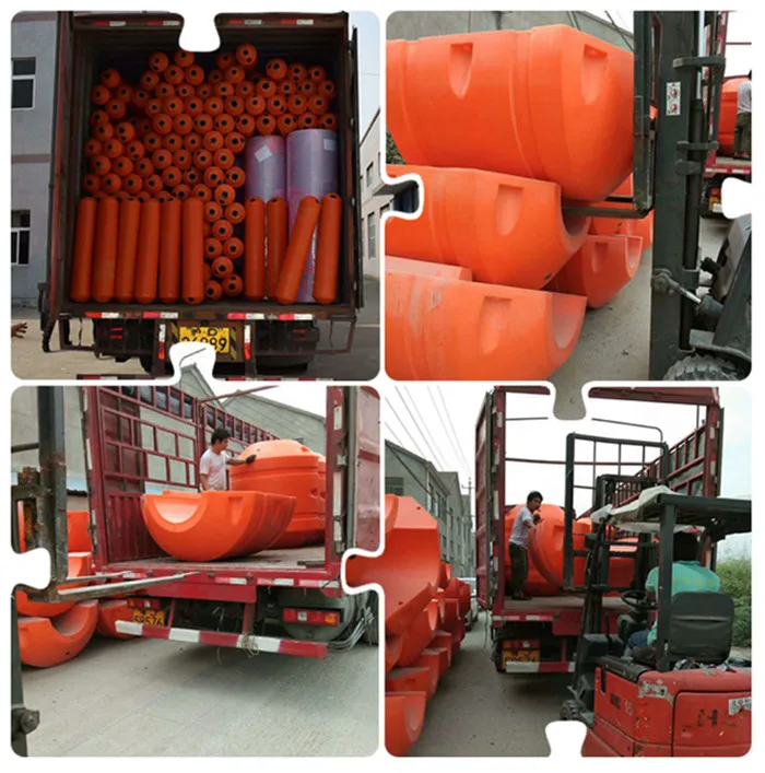 Dredging Pipe Floating Body,River Dredging Pipe Buoy Assembly - Buy ...