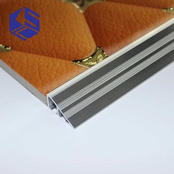 Decorative Aluminum Ramp Edge Ceramic Metal Tile Trim