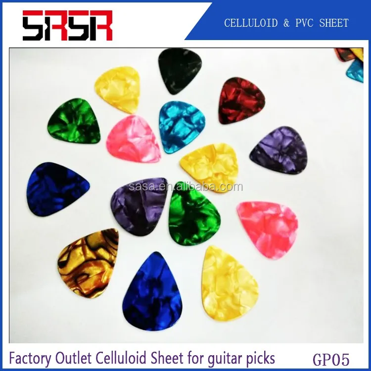 Factory Sale Celluloid Sheet - Buy Celluloid Sheet Guitar Plectrum ...