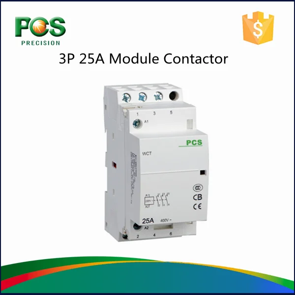 Single Pole 1pole Modular Ac Contactor 16-100a - Buy Single Pole ...