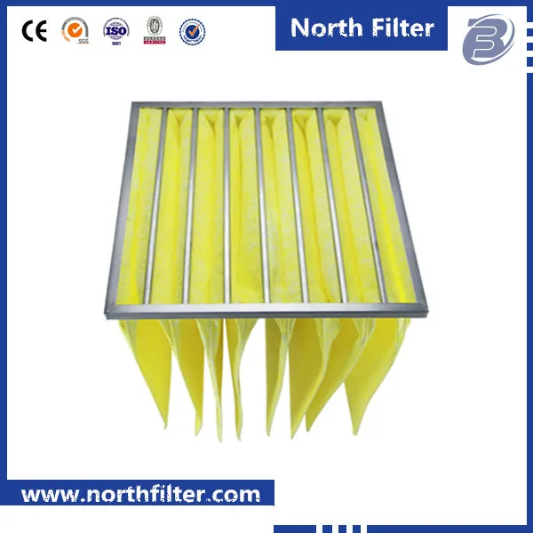Hvac High Performance F7 F8 F9 Multi-pocket Bag Filter Bag Filter - Buy ...