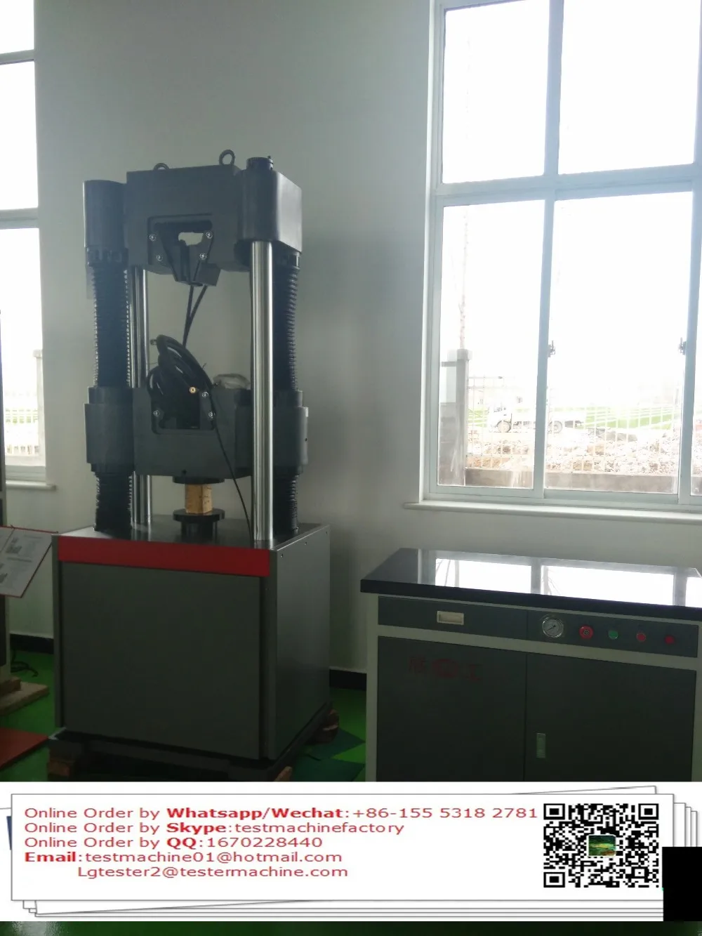 Civil Engineering Lab Used Utm Concrete Cube Compression Test Machine ...