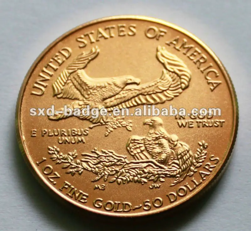 Souvenir Tungsten Gold Plated Ingot for Chinese Style