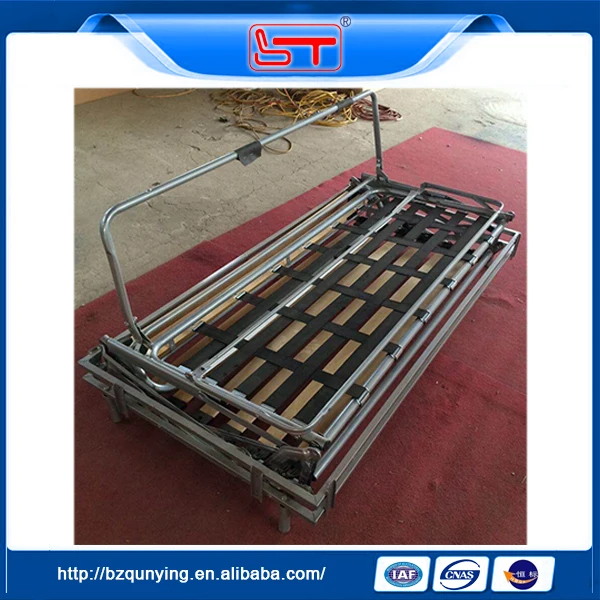 Furniture Parts - Folding Wooden Slat Sofa Bed Frame Mechanism
