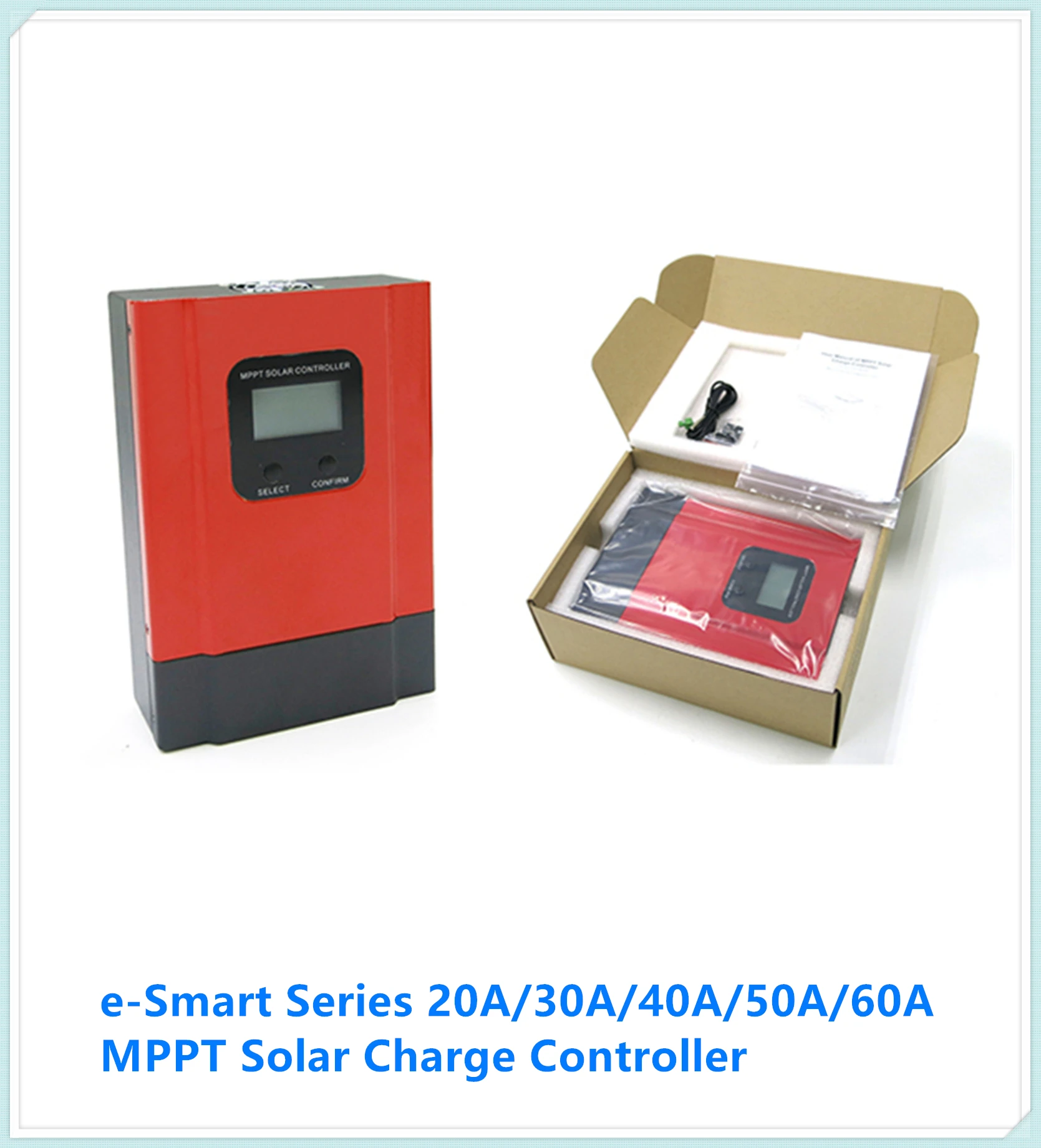 196v/216v/240v 50a Ce Rohs Mppt Solar Panel Charge Controller - Buy ...