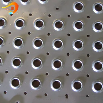 Excellent Strength Aluminum Embossed Dimpled Hole Perforated Sheet ...