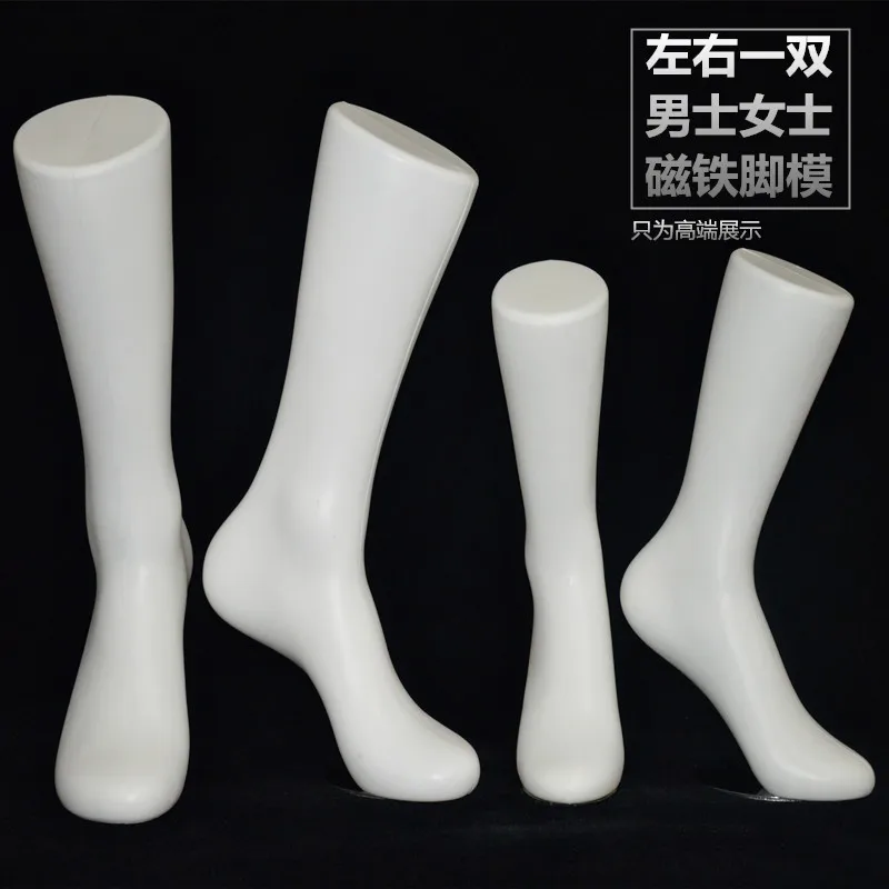 New Fashion Light Weight Plastic Male Female Feet Mannequin Foot Forms ...