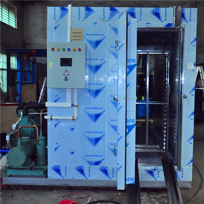 IQF Blast Freezer 8 Trolley Tunnel Type - Quick Freezing