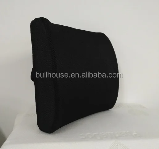 Lovehome Memory Foam Lumbar Support Back Cushion - Relief for Lower ...