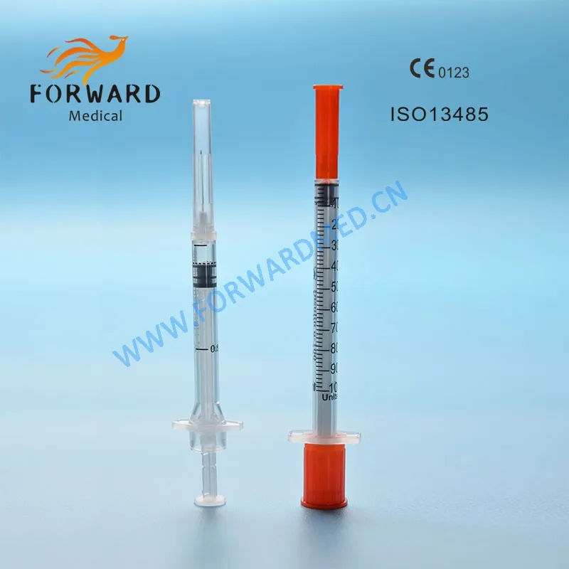 0.5cc/1cc Insulin Syringe And Syringe With Needle 2cc Stock - Buy 0.5cc ...