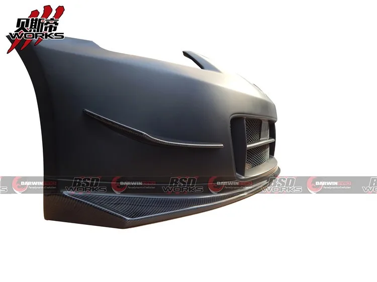 Darwinpro Nismostyle 2 Door Glass Fiber Front Bumper for 350Z