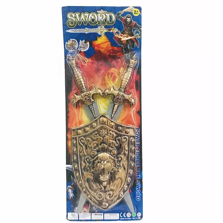 2020 Kids Pretend Toy Weapon Suit Sword And Shield Set Toys - Buy ...