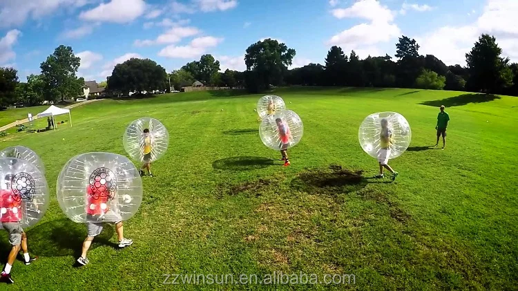 Giant Human Body Wubble Bubble Ball For Football - Buy Giant Human ...