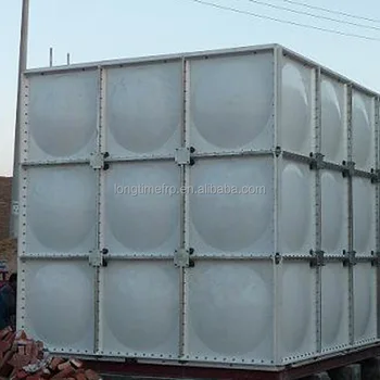 Grp Sectional Fiber Water Tank Fiberglass Panel Bolted Tanks - Buy Grp ...