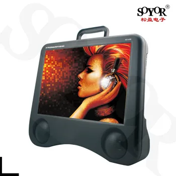 New 12v Dc Tv 14'' 15'' 17'' Portable Lcd Tv Mini Digital Tv With Dvbt2 ...