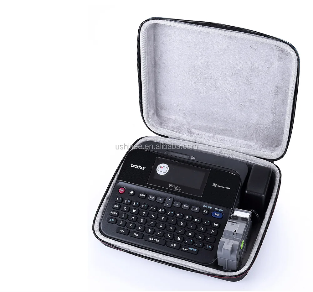 Custom Label Maker Machine Printer Carrying Storage Travel Case Brother ...