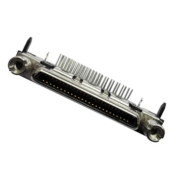Vhdci 50 Pin Female Scsi Pcb Plug Ribbon Type Plug Connector ...