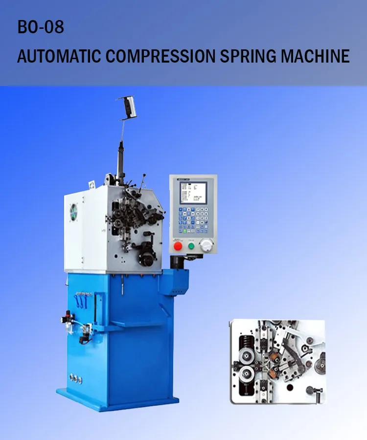 High Speed Automatic Compression Spring Bending Machine Cnc Spring ...