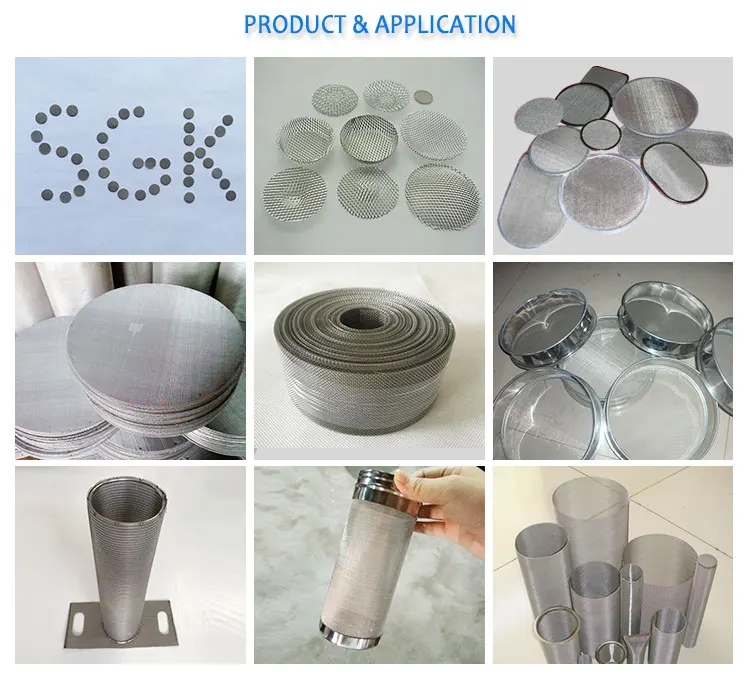 High Temperature Micro Wire Well Fabric Price Food Grade Ss304 316 ...