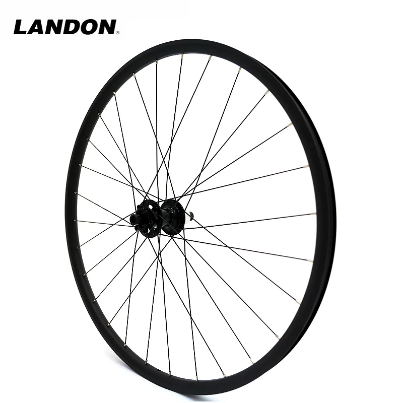 Am 29" Aluminum Alloy Bicycle Wheelset 28/28h Stainless Spoke Mtb ...