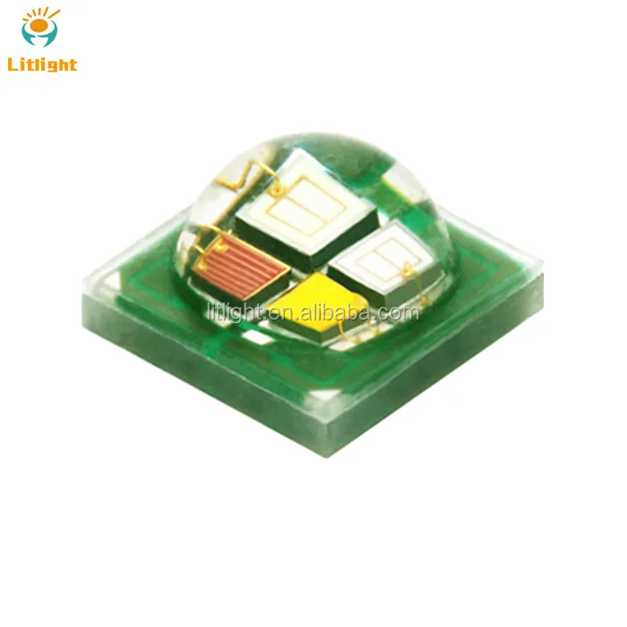 Datasheet Full Color Emitting Diode PLCC-8 Ceramic 4W SMD RGB+white ...