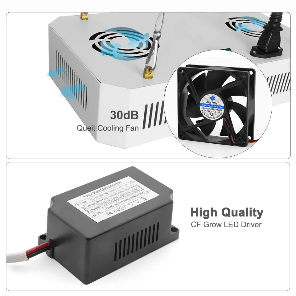 China Supplier Citizen Clu048 1212 300w 600w 900w Led Grow Lighting For ...