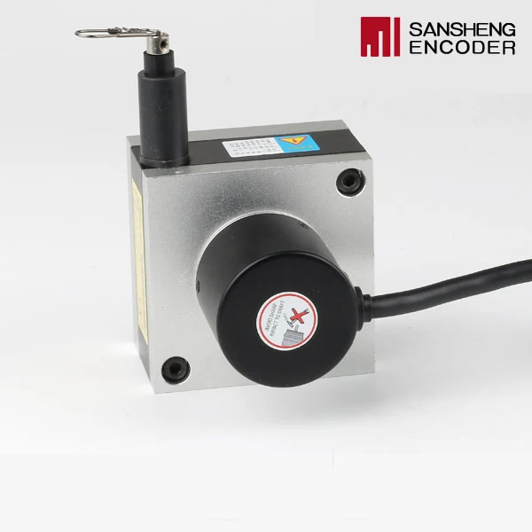 Optical linear position encoder 1000mm string pot digital analog ...