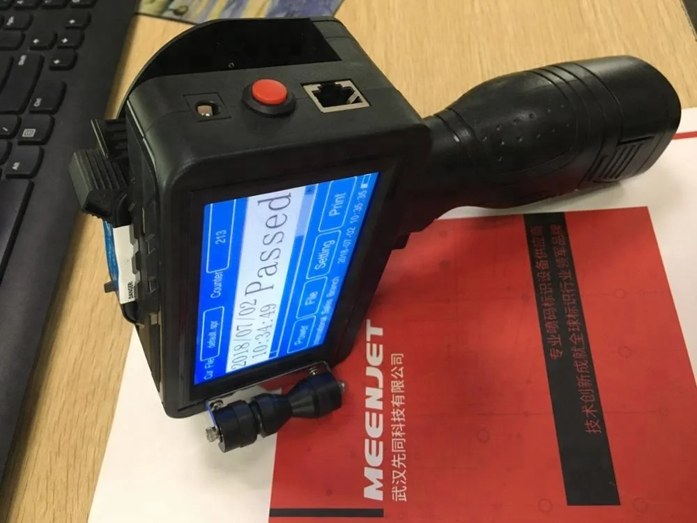 Cheap Price Portable Expiration Date Stamp Hand Held Inkjet Batch Code ...