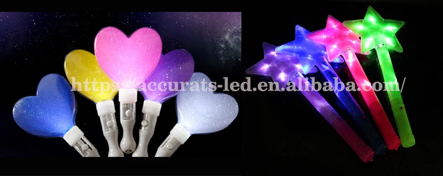 Concert Party 15 Colors Changing Led Glow Stick Light Up Led Flashing ...