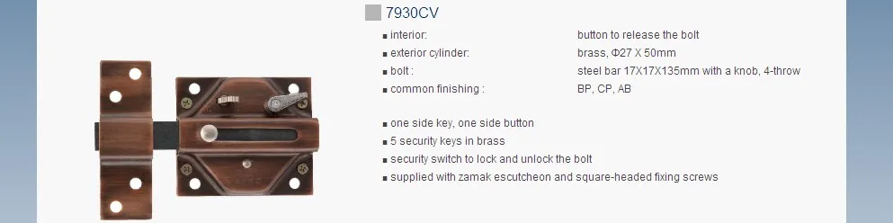 Shanghai Anbo-Bona Security Technology Co., Ltd. - Lock,Cylinder