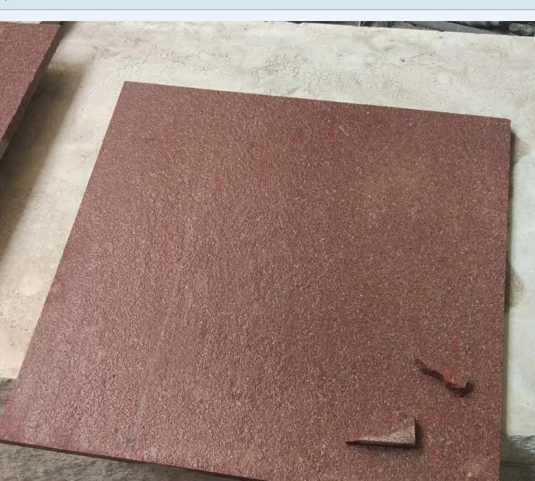 Beautiful Pink Granite Stone Park Pavers & Countertops