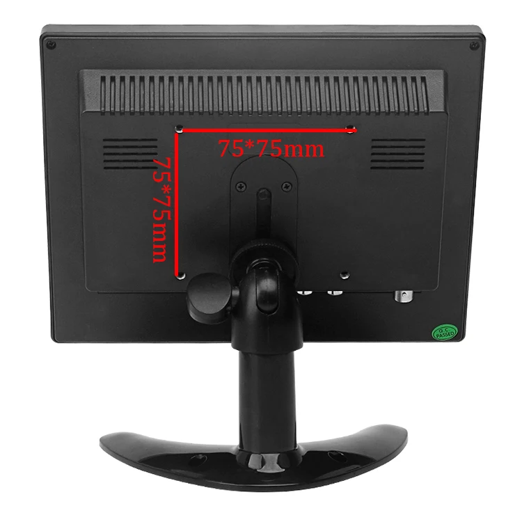 8 Inch Lcd 1024*768 Monitor Vga Bnc Video Audio Input Monitor For Pc ...