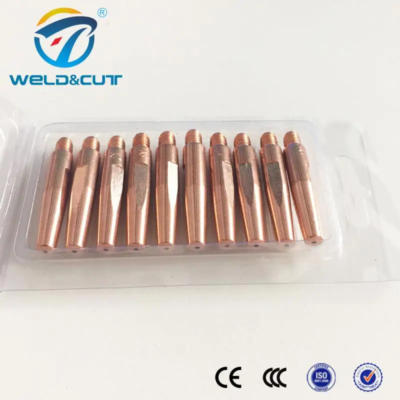 Mig Welding Panasonic P200 Contact Tip M6*45 8mm E-cu/cucrzr - Buy ...