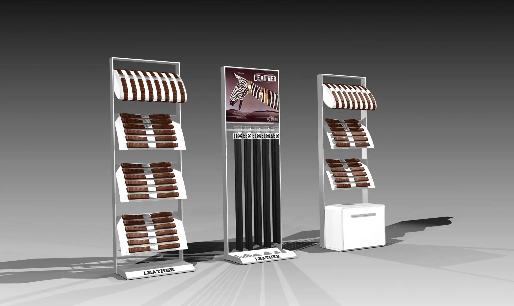 Shop Our Collection of Retail Belt Display Stands for Leather and More.
