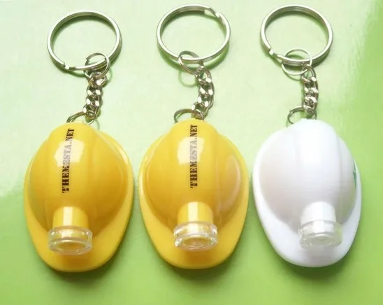 Promotional Mini Hard Hat Keychains Light - Buy Led Keychain Light,Led ...