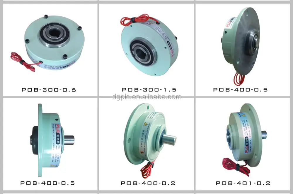 6 Nm Hollow Shaft Micro Electromagnetic Powder Brake For Printing Die ...