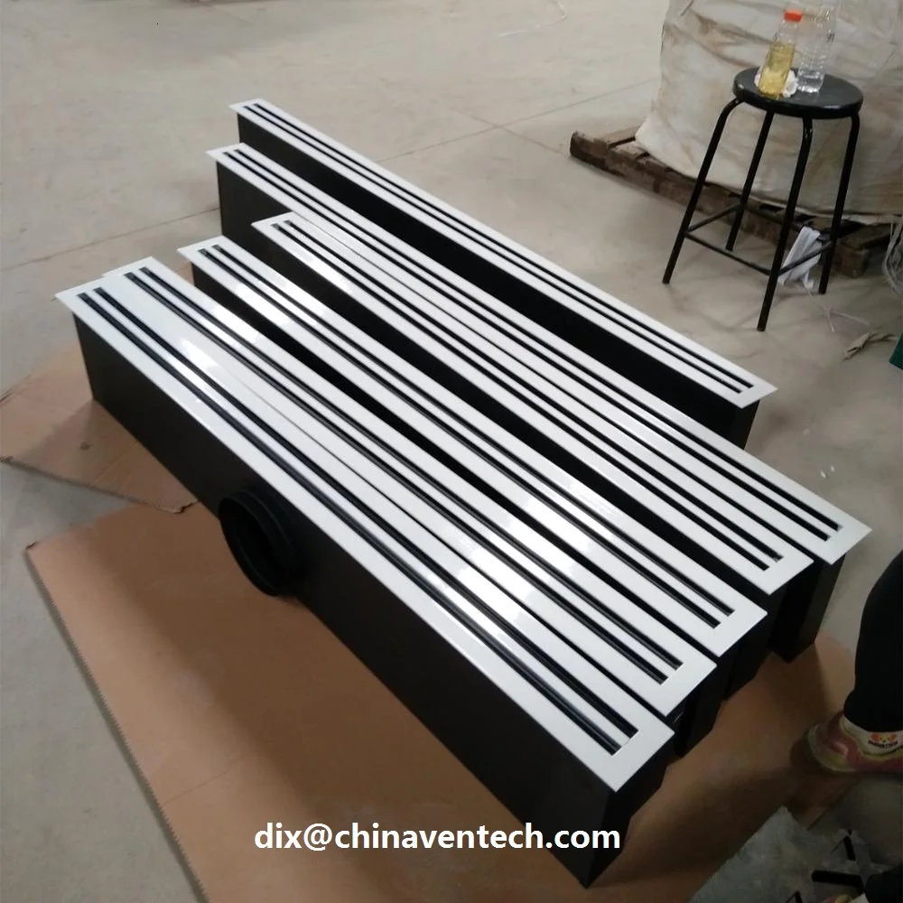 Flowbar Diffuser Air Supply Linear Slot Diffuser With Plenum Box - Buy ...