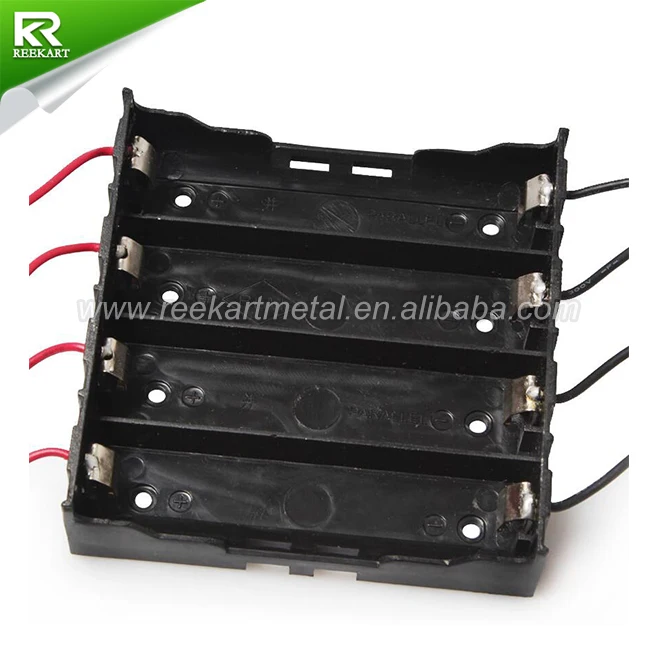 4 Cells 18650 Battery Holder in Parallel - Reliable Storage