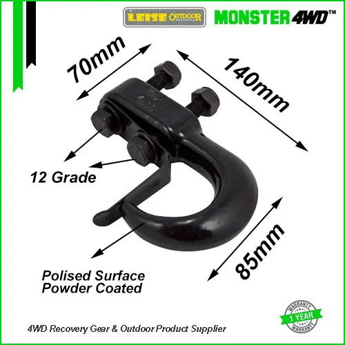 Monster4wd Recovery Point 10000LBS - Heavy Duty Tow Hook Kit