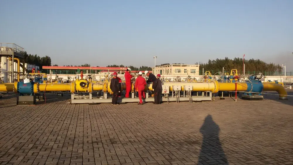 Natural Gas City Gate / Distribution Regulating and Metering Station ...