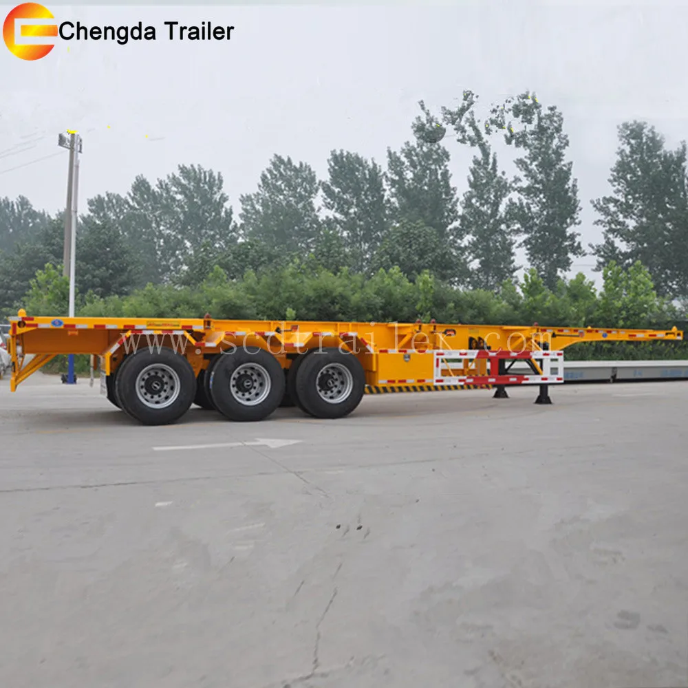 3axles Tri-Axles Shipping Container Transport - 40ft 20ft