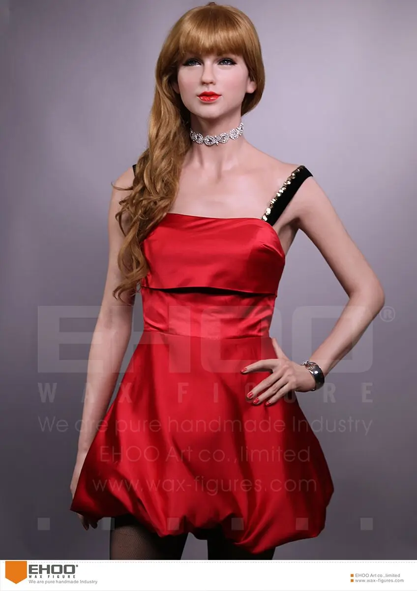 America Famous Popular Female Singer Life Size Wax Figure