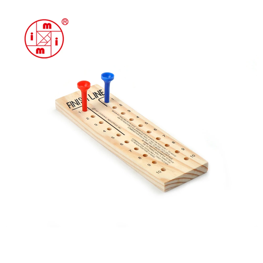 Wooden Triangle Peg Board Game for Promotion Gifts