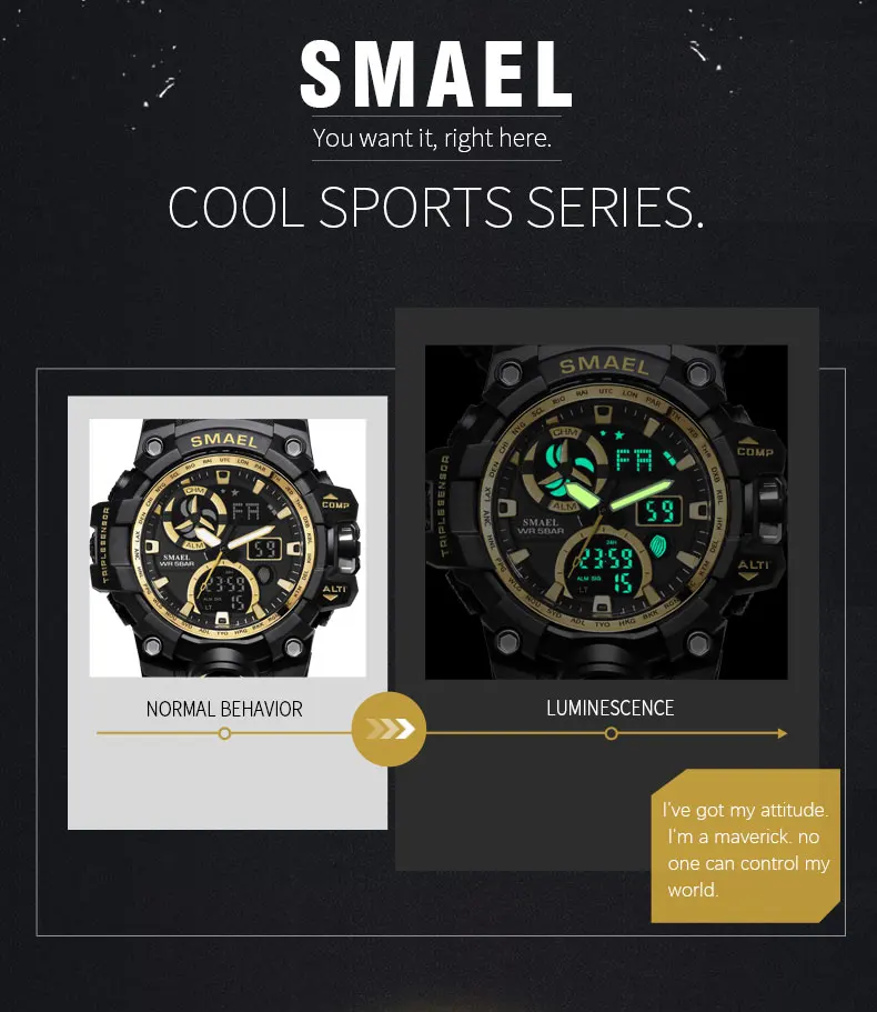 Army Watches Digital Backlight Relogio Masculino Alarm Watch Men ...