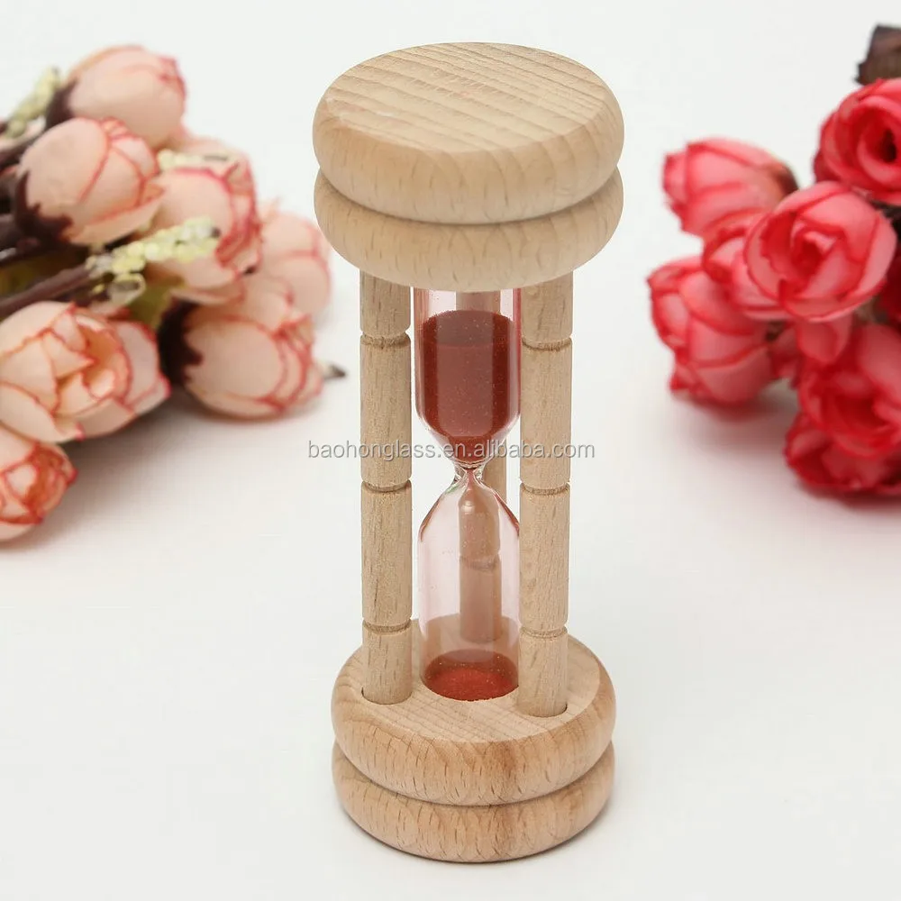 Cheap Promotion Mini Wooden Kids Sand Timer Toy 30 Seconds Hourglass ...