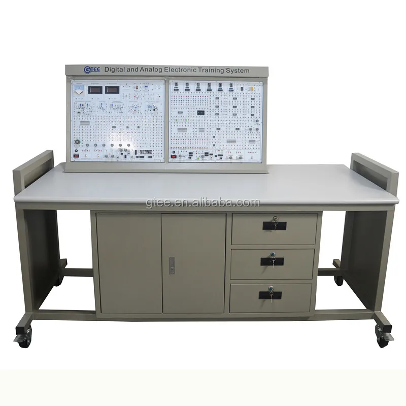 Basic Digital And Analog Electronics Training System School Equipment ...