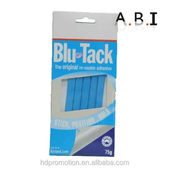 75g Re-usable Adhesive Blue Tack - Buy Blue Tack,Power Tack,Decorative ...