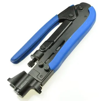 Adjustable Rg11 Rg59 Rg6 Coaxial Cable Crimper Compression Crimping ...