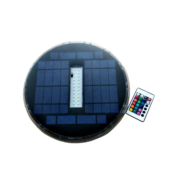 Underwater Solar Lamp with Deep Blue LED Color for Pools
